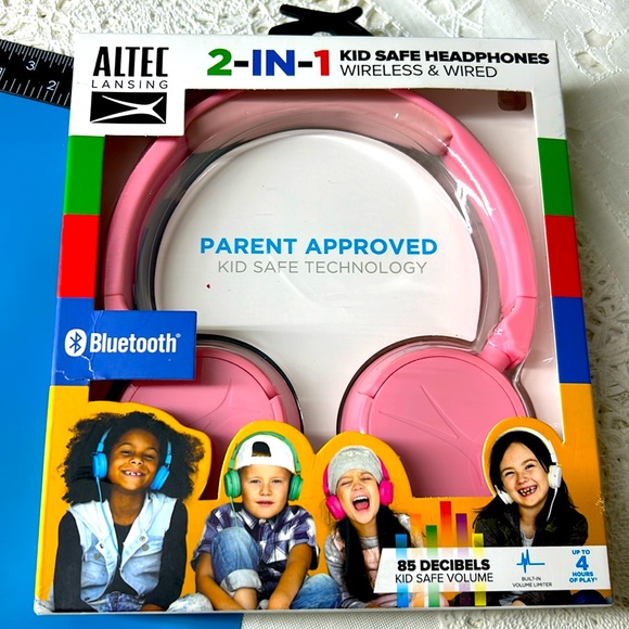 Altec Lansing | Headphones | Nibkids Altec Lansing Bluetooth Headphones ...